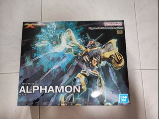 Figure-rise Standard Amplified Alphamon Digimon FRS Model Kit, Hobbies ...