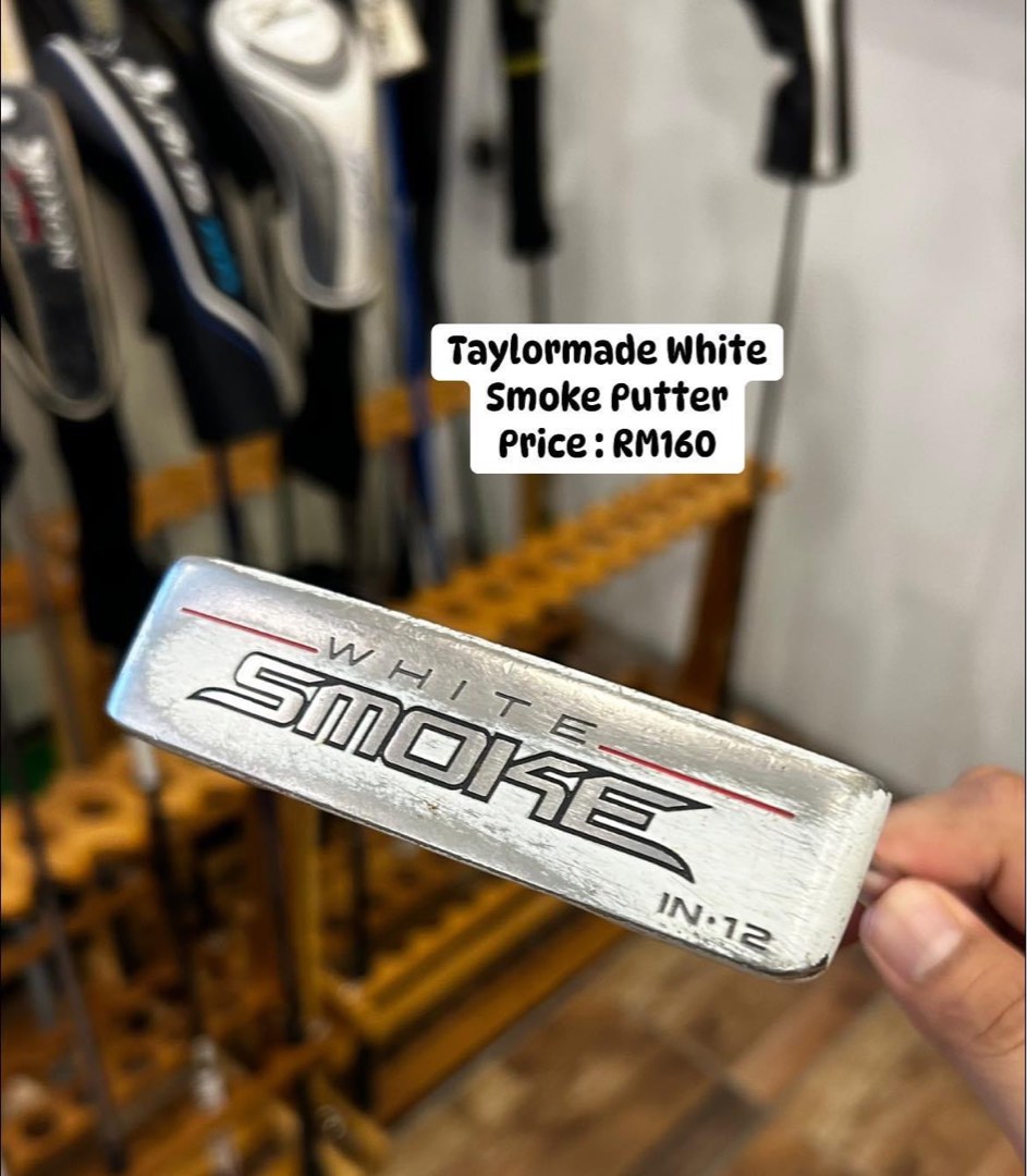 Golf Putter Taylormade White Smoke, Sports Equipment, Sports & Games ...
