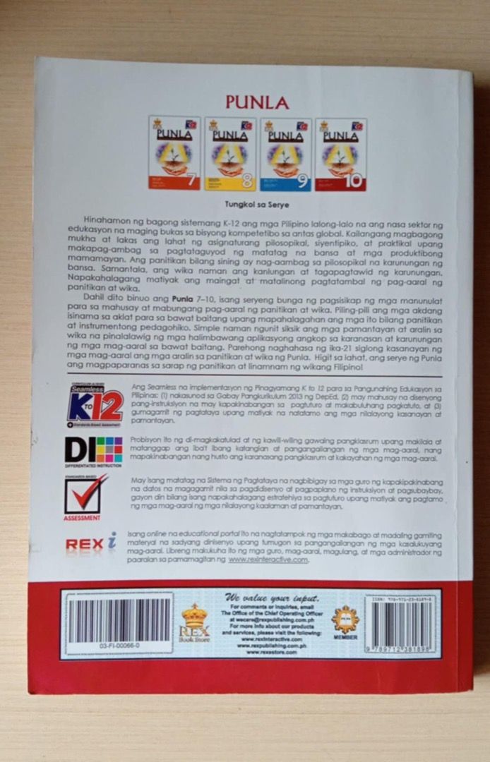 Grade 10 PUNLA EL FILIBUSTERISMO, Hobbies & Toys, Books & Magazines ...