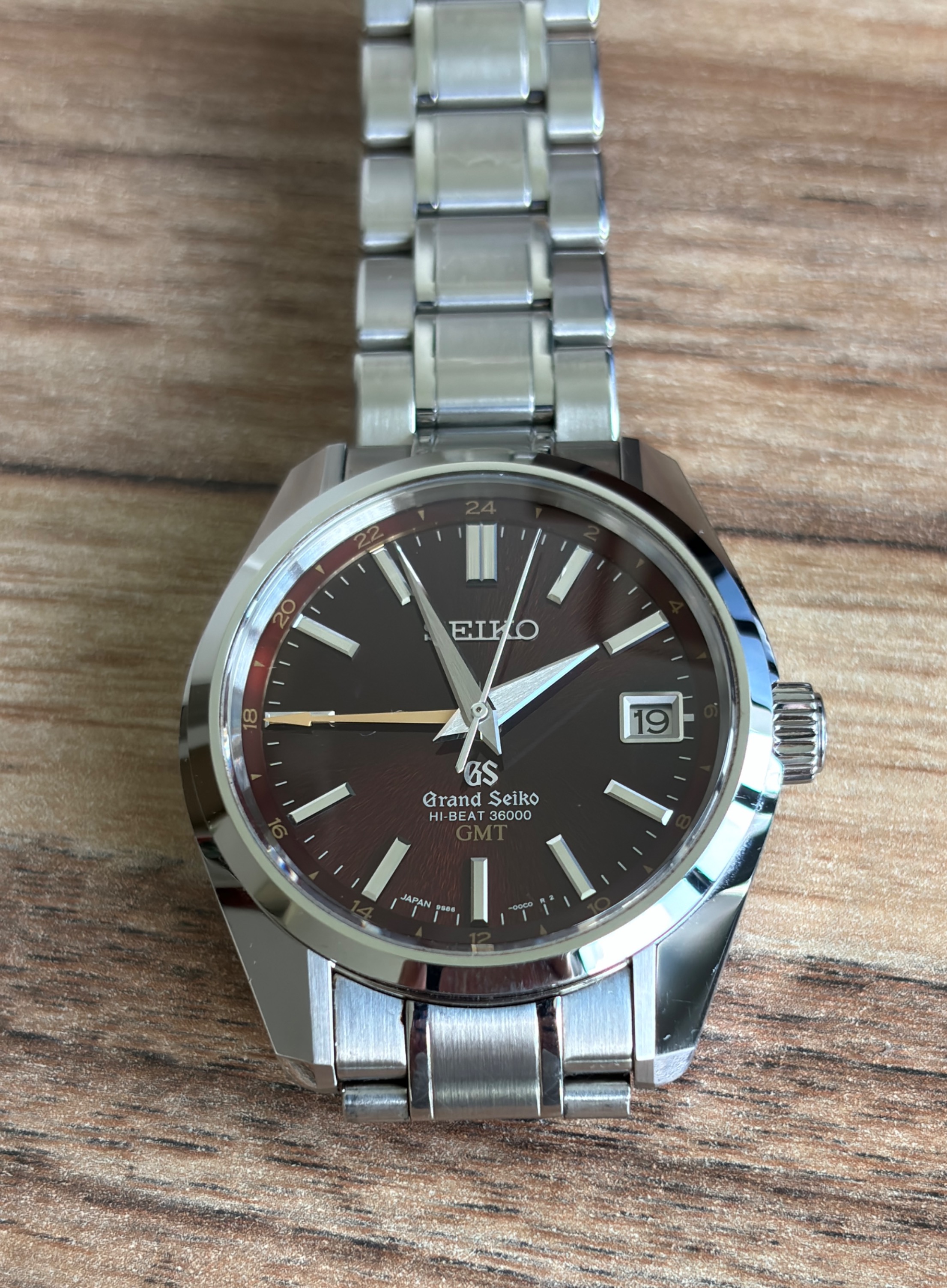 Grand Seiko limited edition Mt Iwate GMT SBGJ021, Luxury, Watches on ...