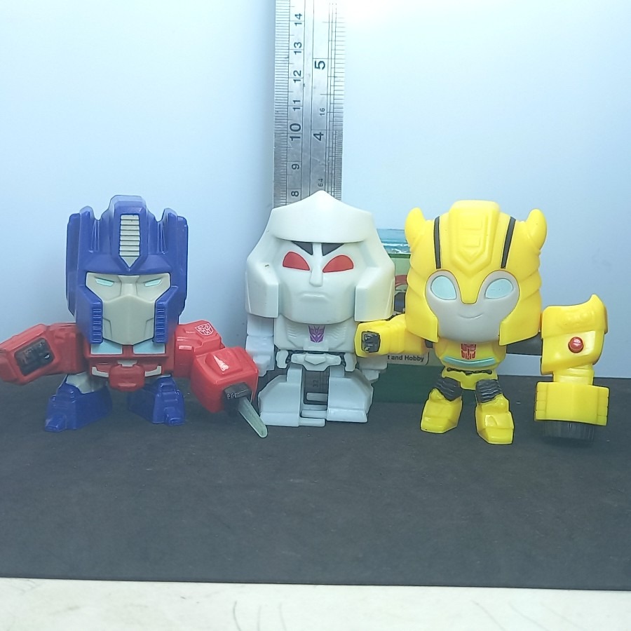 Hasbro McD Happy Meal Transformer Optimus Prime N Friends Set (Second), Toys & Collectibles ...