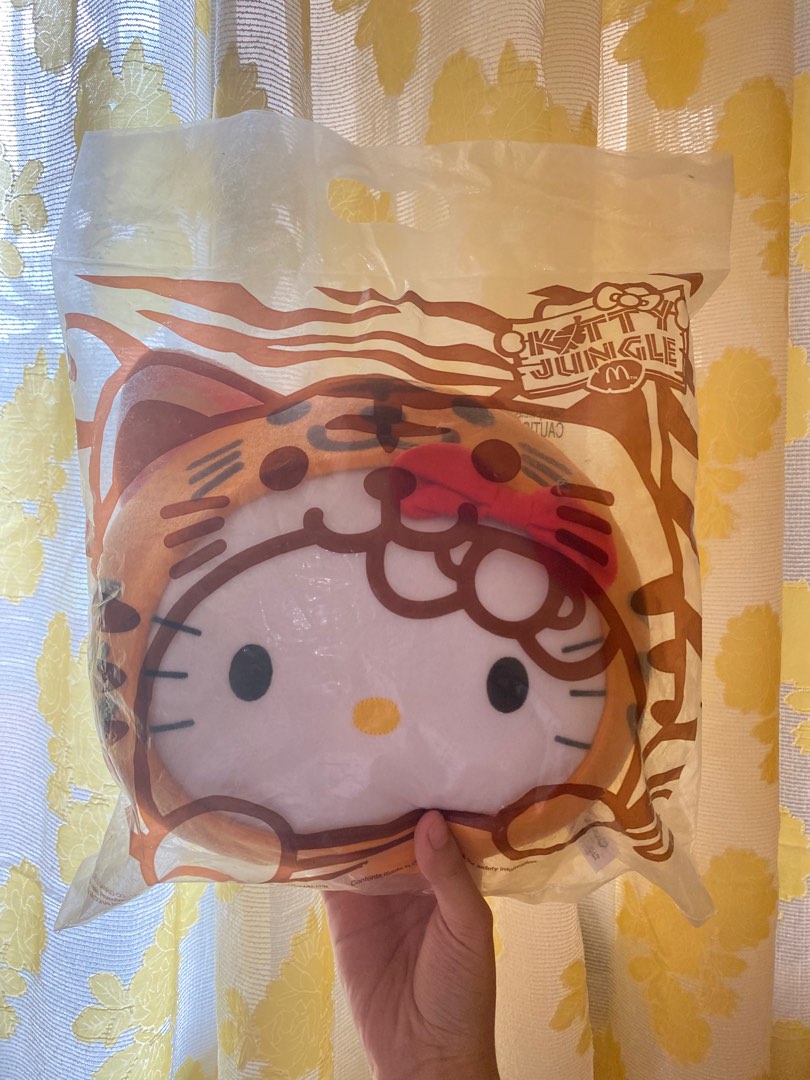 hello kitty pillow from Mcdo, Hobbies & Toys, Toys & Games on Carousell