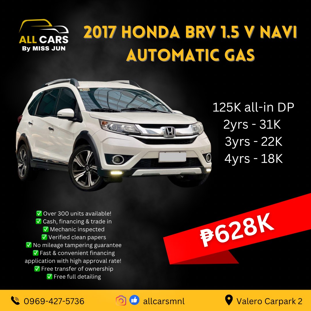 Honda Br-V 1.5 V Navi Auto, Cars for Sale, Used Cars on Carousell