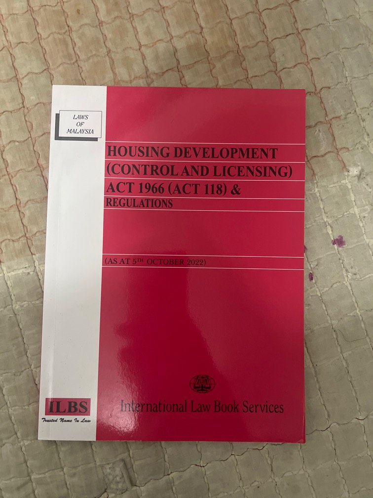 Housing Development Act, Hobbies & Toys, Books & Magazines, Textbooks ...