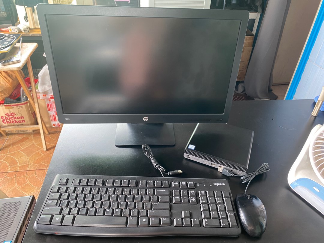 HP i5 7th Gen Computer Set, Computers & Tech, Desktops on Carousell