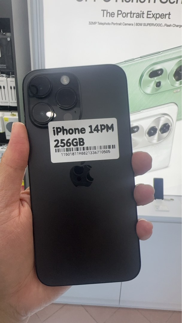 iPhone 14 Pro Max Space Black 256GB, Mobile Phones & Gadgets, Mobile ...