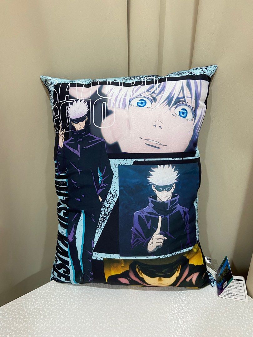 Jujutsu Kaisen Satoru Gojo Cushion, Furniture & Home Living, Home Decor ...
