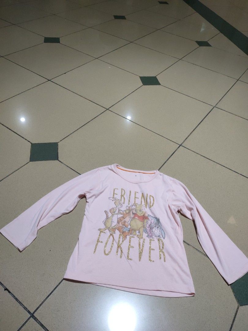 Kaos Winnie the pooh, Bayi & Anak, Baju Anak Perempuan, 4 hingga 7 ...