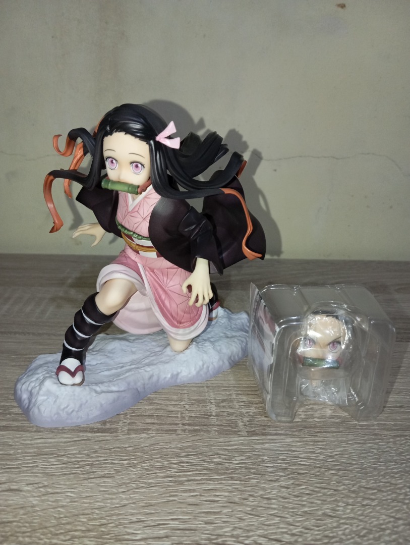 Kotobukiya 1/8 Scale ARTFX J Kimetsu no Yaiba Nezuko Kamado Figure Demon Slayer with alt face ...