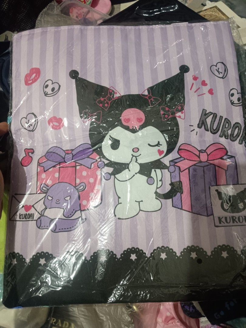 Kuromi & Ugly Fish, Women's Fashion, Bags & Wallets, Tote Bags on Carousell