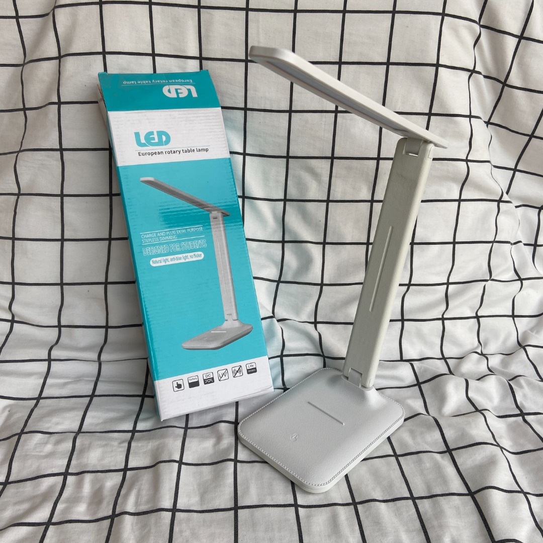 LED Rotary Table Lamp, Furniture & Home Living, Lighting & Fans ...