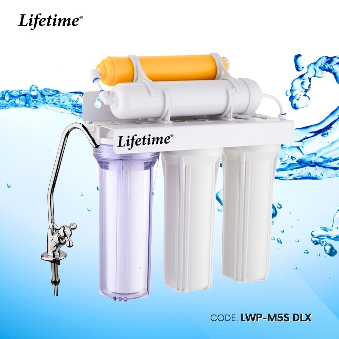 LIFETIME LWP-M5S DLX 5 STAGE WATER PURIFIER FILTRATION SYSTEM, TV ...