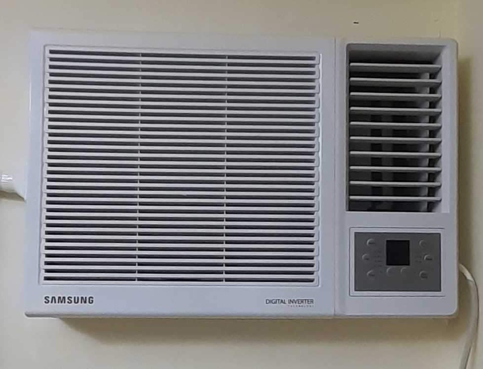 Like New 1.5HP Samsung Digital Inverter Window Type Aircon, TV & Home ...