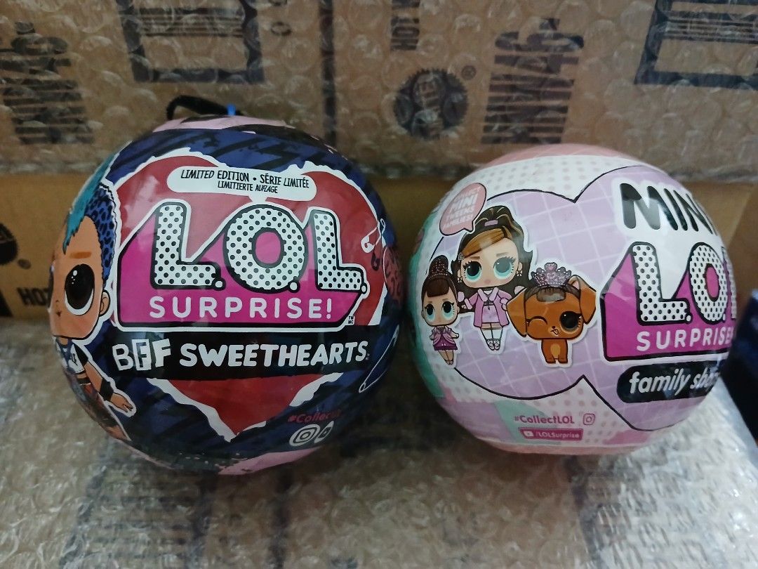 LOL Surprise BFF Sweethearts & Family Lil Fun Pets Figure Party Promo ...