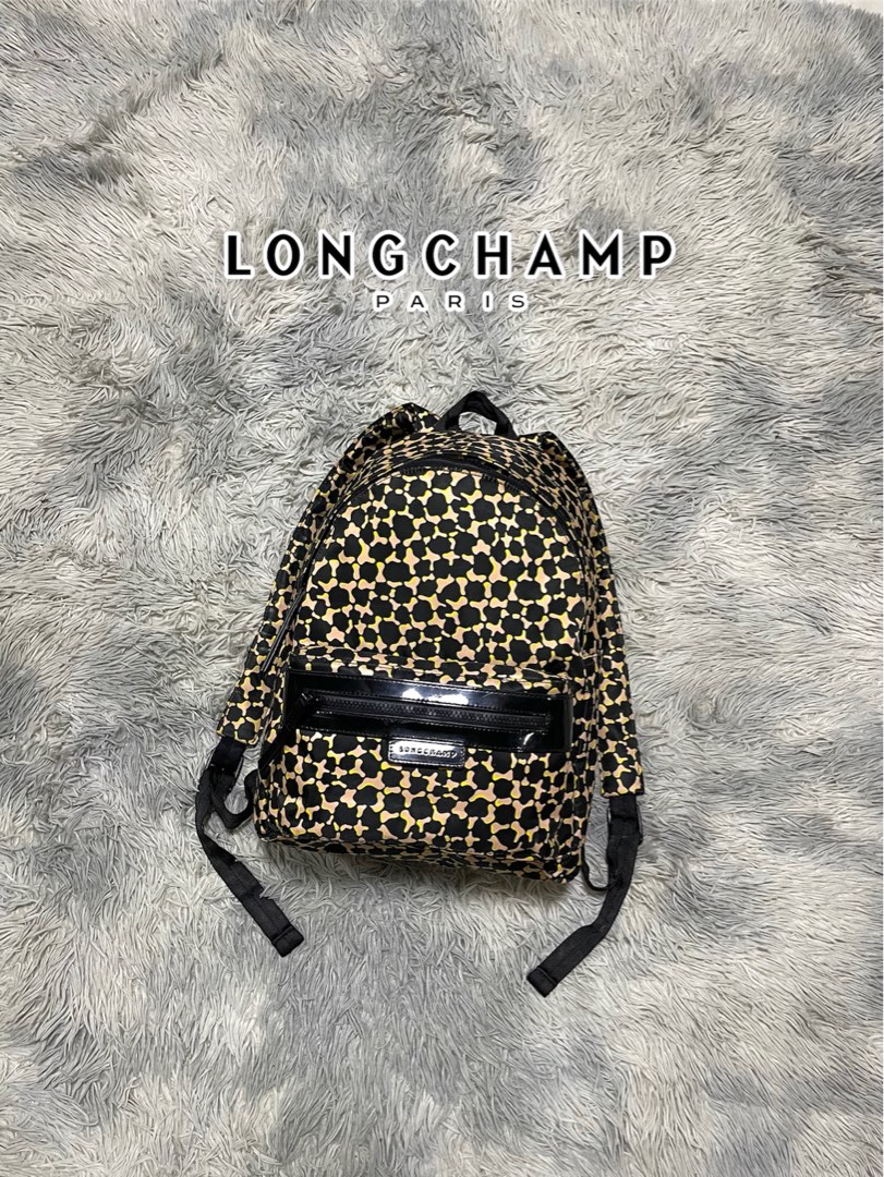 LONGCHAMP Leopard Backpack, Women's Fashion, Bags & Wallets, Backpacks on Carousell