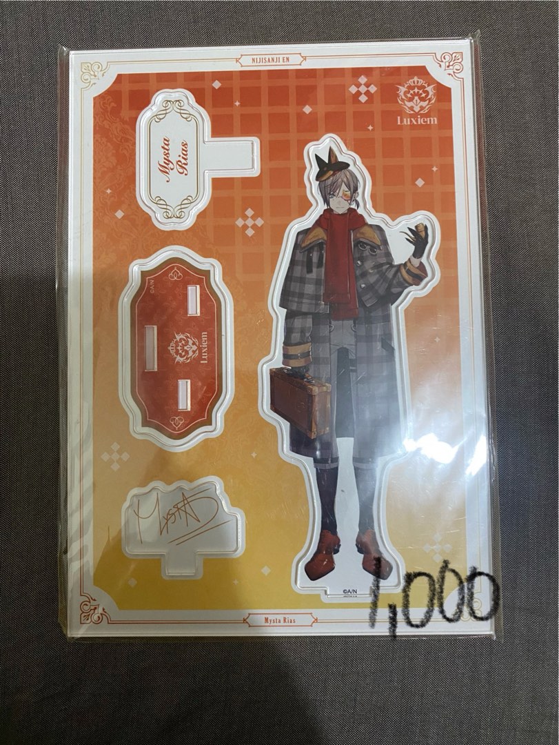 Luxiem New Outfit Acrylic Stand - Mysta Rias Nijisanji, Hobbies & Toys ...