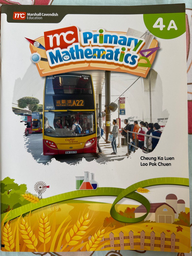 Mc primary mathematics 4A, 興趣及遊戲, 書本 & 文具, 教科書 - Carousell