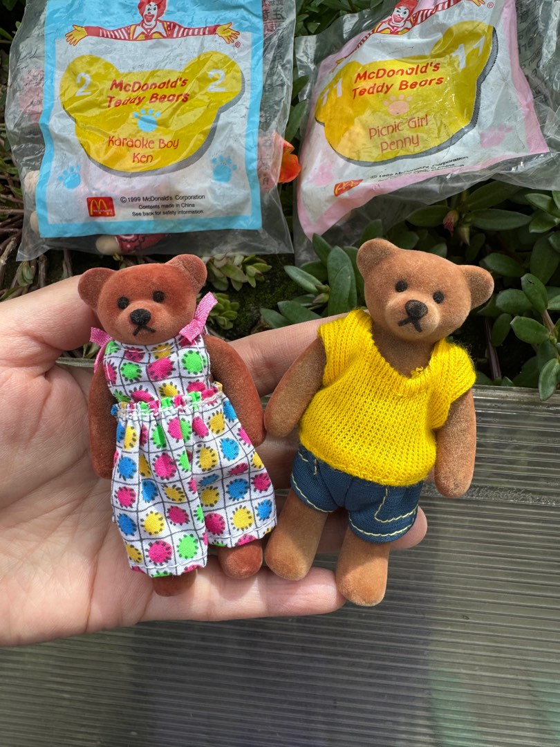 MCDONALDS TEDDY BEARS, Hobbies & Toys, Toys & Games on Carousell