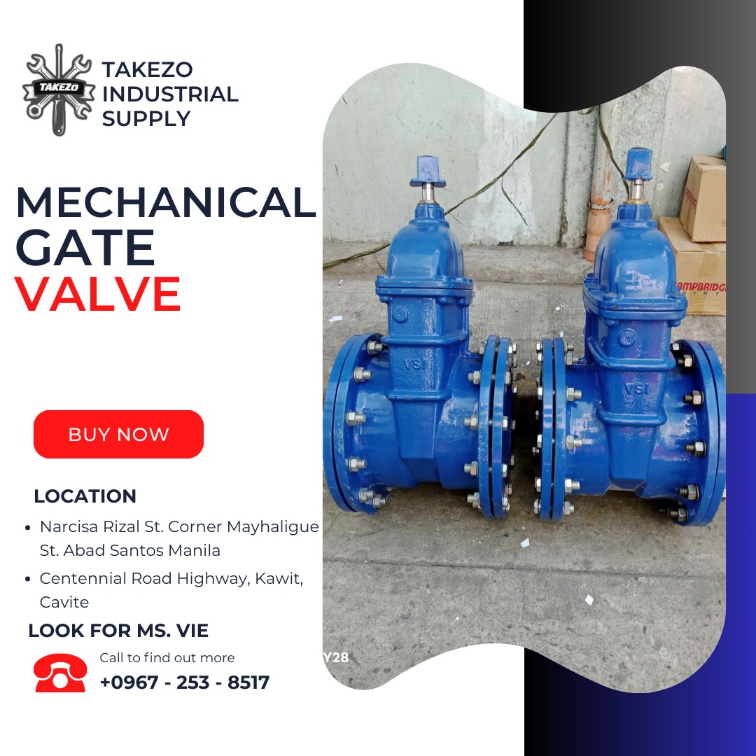 MECHANICAL GATE VALVE, Commercial & Industrial, Industrial Equipment on Carousell