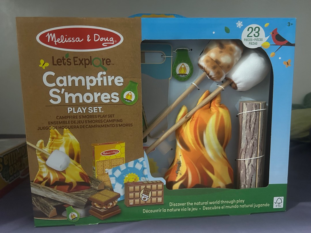 Melissa and Doug Campfire Smores Playset, Hobbies & Toys, Toys & Games ...