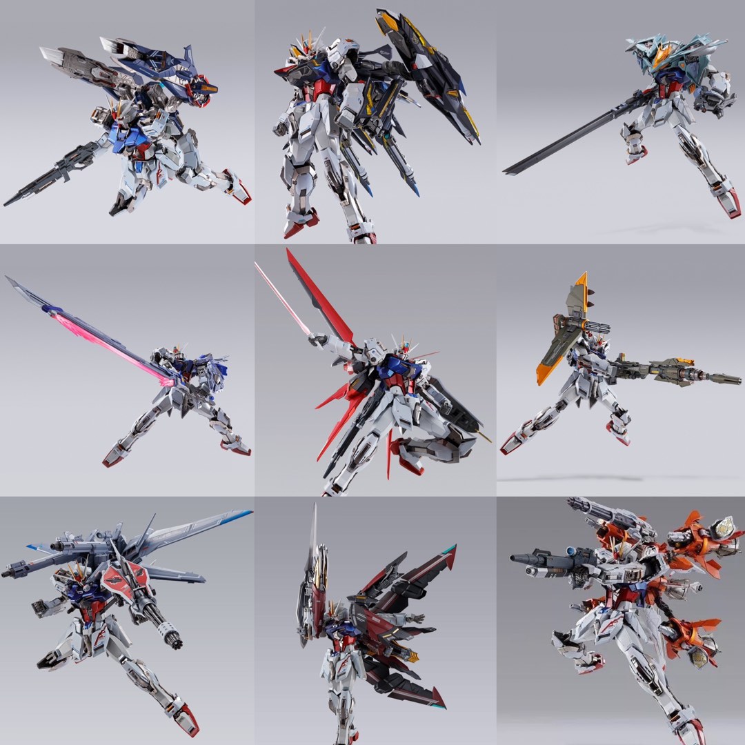 Metal Build Strike Gundam + Backpack Set, Hobbies & Toys, Toys & Games ...
