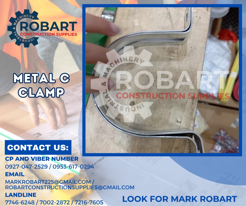 Metal C Clamp, Commercial & Industrial, Industrial Equipment on Carousell