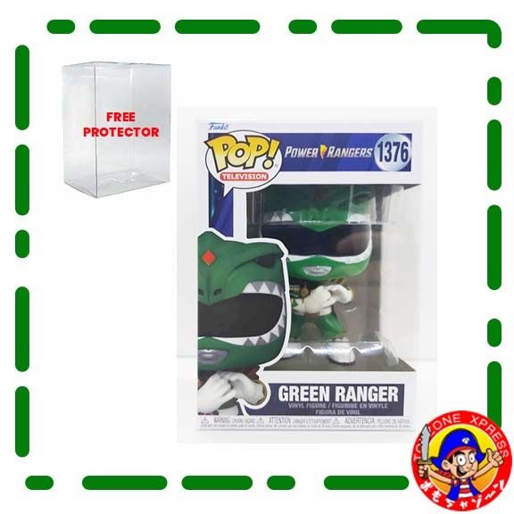 Mighty Morphin Power Rangers 30th Anniversary Green Ranger Funko Pop ...