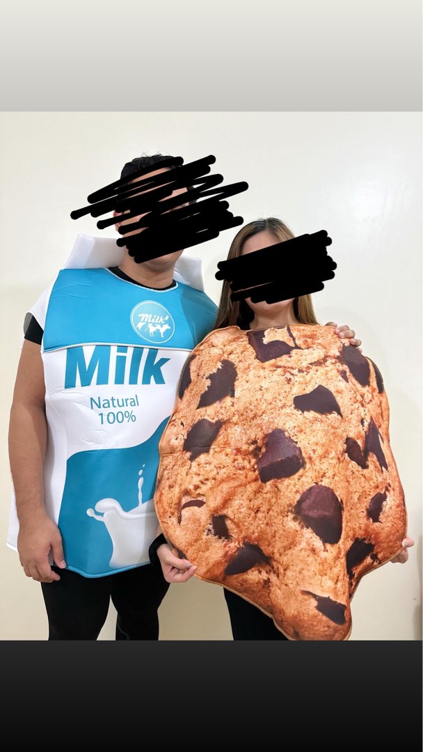 Milk & Cookie Halloween Costume Set, Everything Else, Others on Carousell