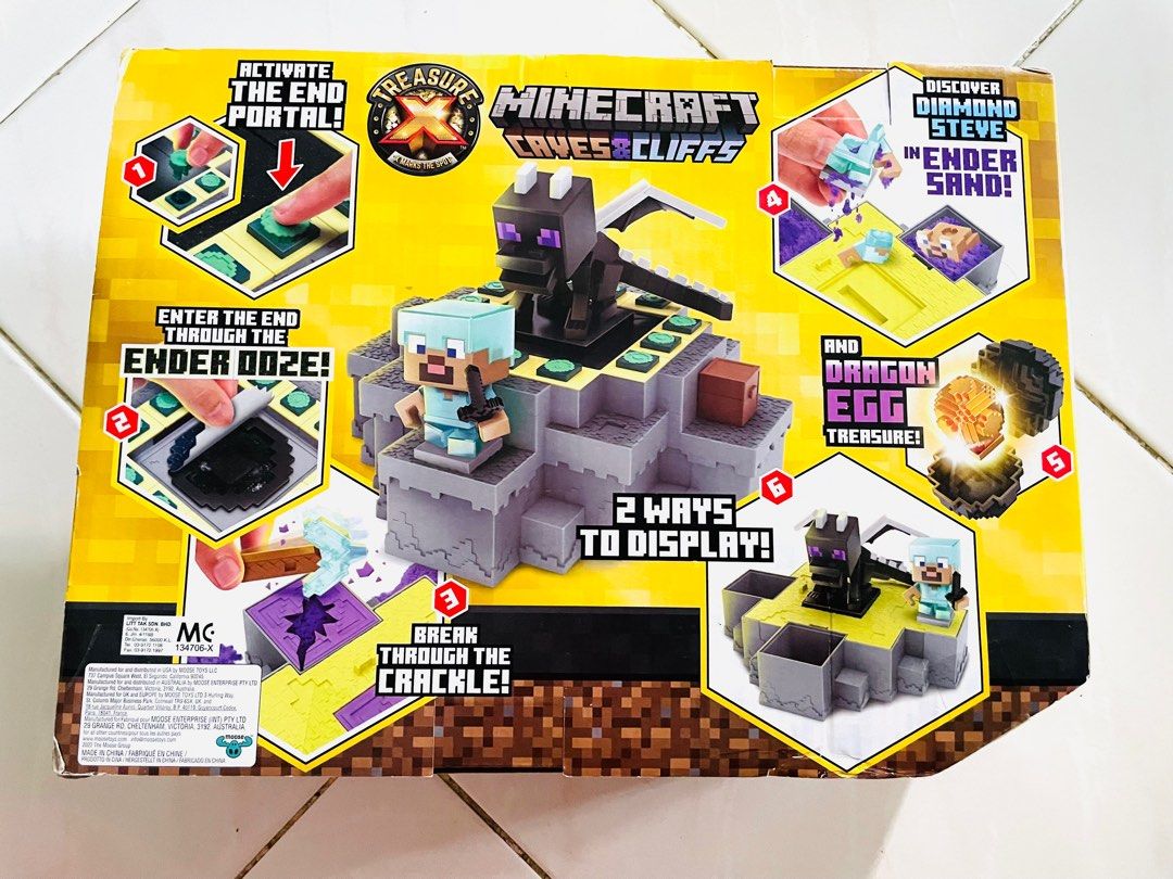Minecraft caves & cliffs ender dragon, Hobbies & Toys, Toys & Games on ...
