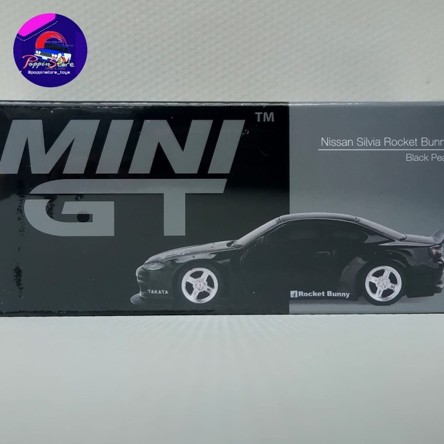 MiniGT Mini GT 602 Nissan Silvia S15 Rocket Bunny Black Pearl, Toys & Collectibles, Lainnya di ...