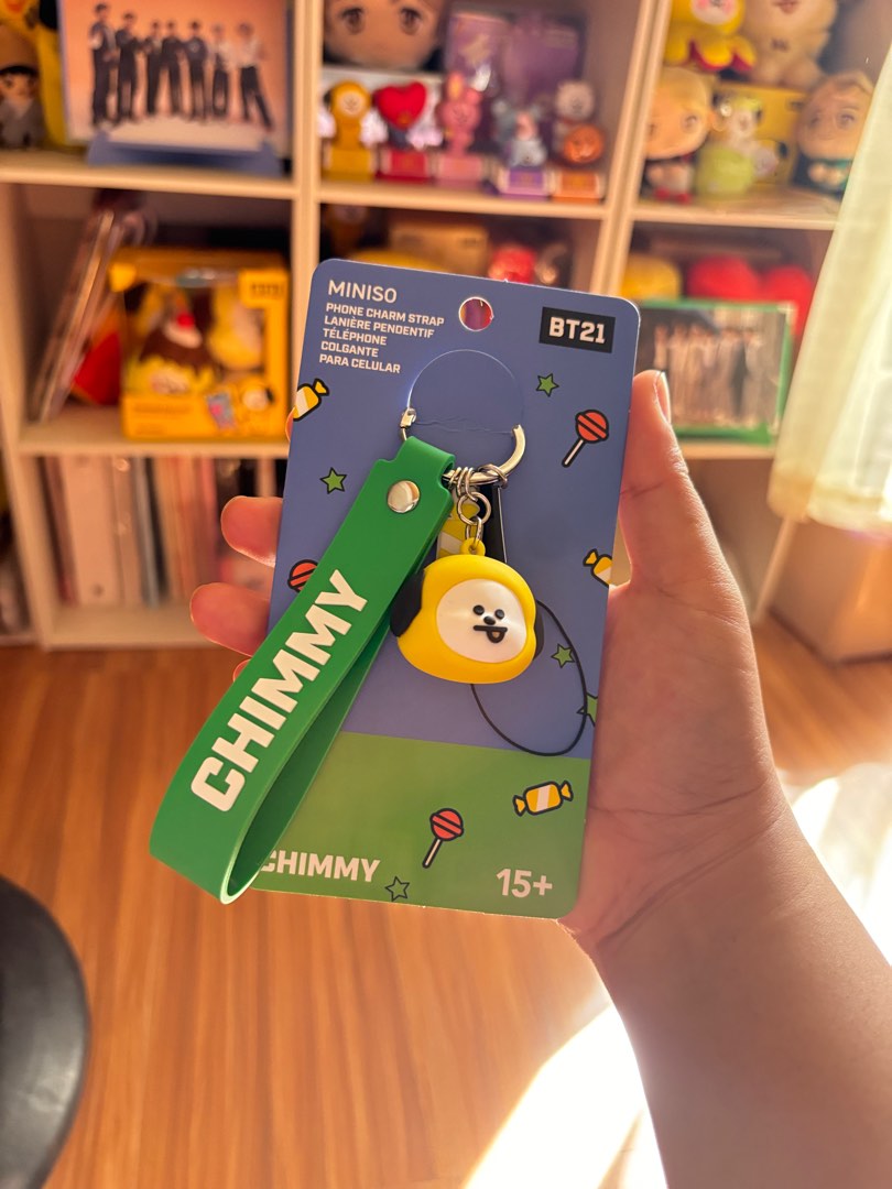 MINISO BT21 CHIMMY KEYCHAIN, Hobbies & Toys, Memorabilia & Collectibles ...