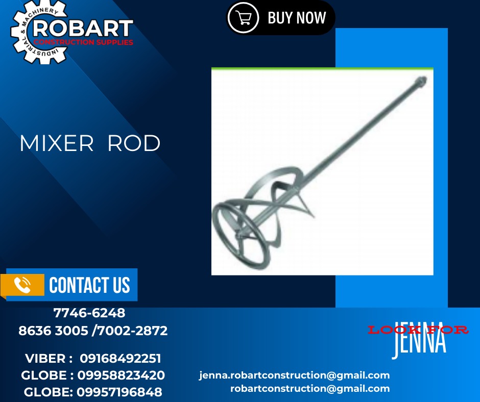 MIXER ROD 120MM brand: HOYOMA, Commercial & Industrial, Construction ...