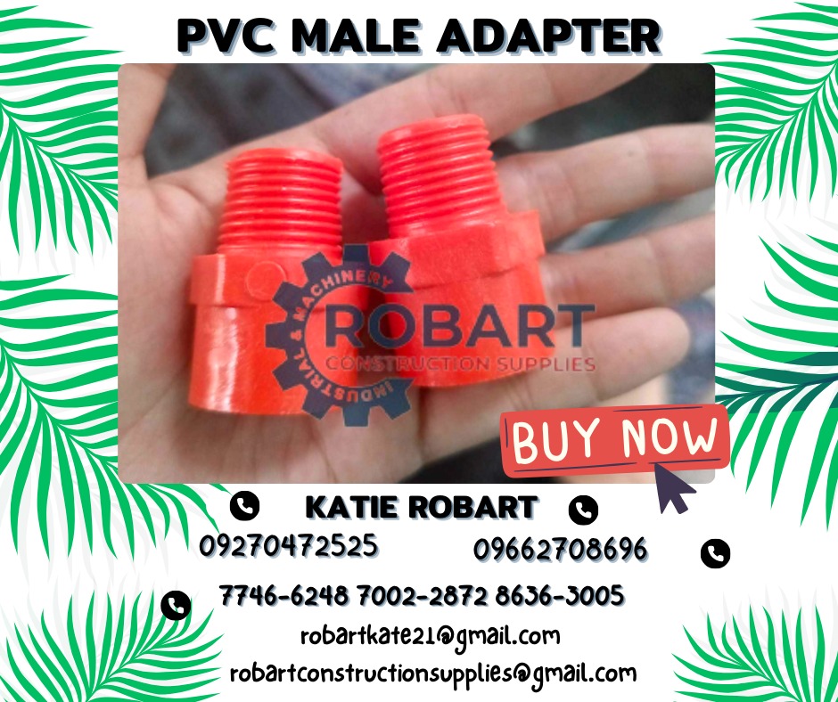 Moldex Moldcon PVC Male Adapter, Commercial & Industrial, Construction ...