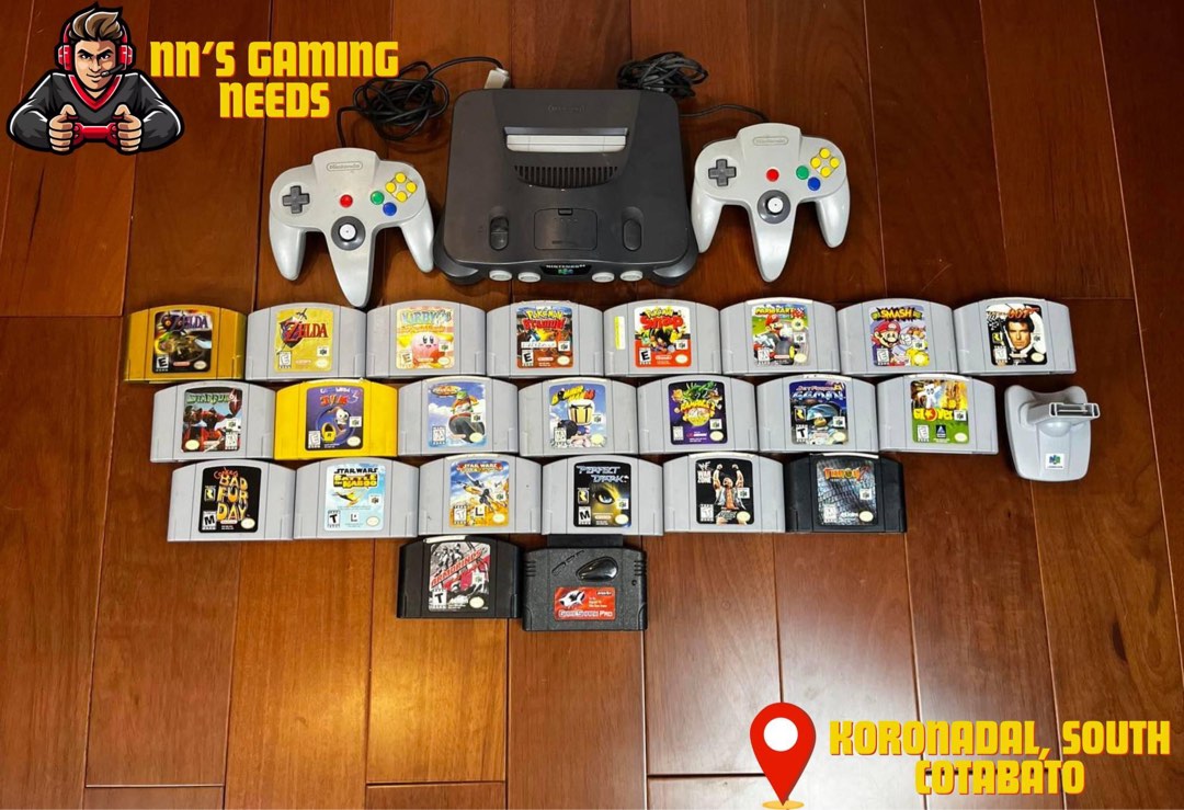 Nintendo 64 Unit, Games, and Accessories for sale! READ DESCRIPTION ...