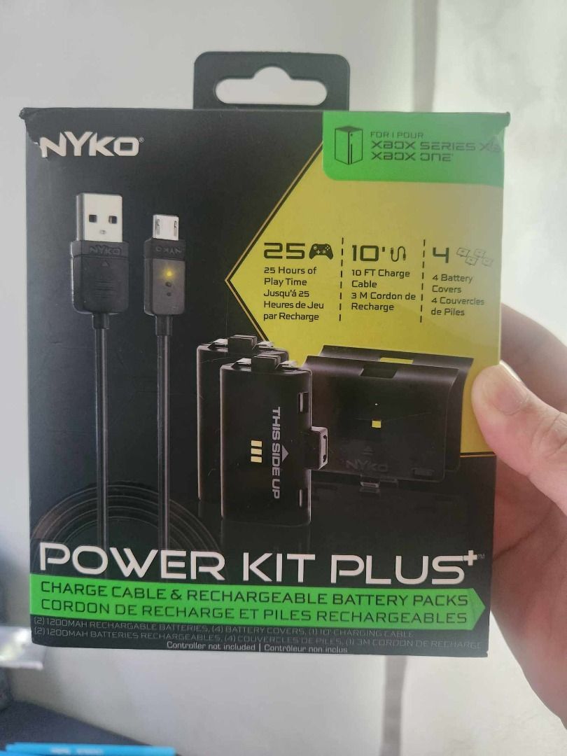 NYKO Power Kit Plus for Xbox Series X (XBOX/XBOXSX), Video Gaming ...