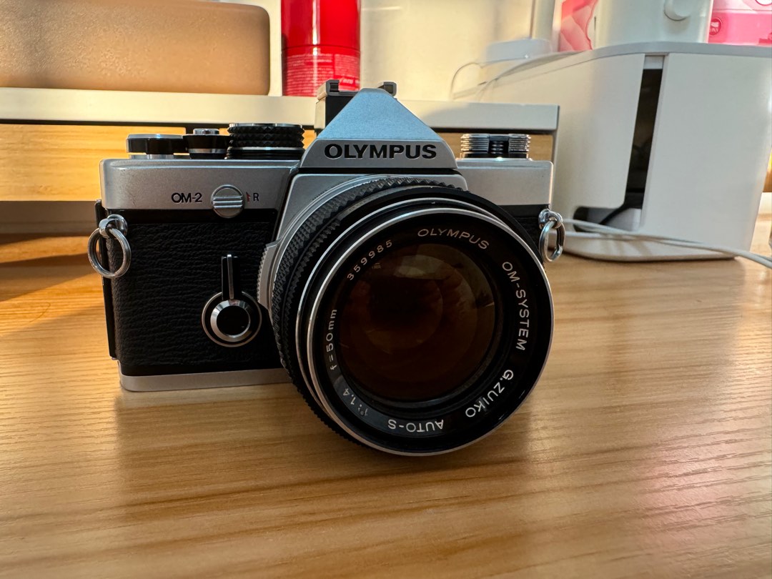 Olympus OM2 + 50mm F1.4 lens, Photography, Cameras on Carousell