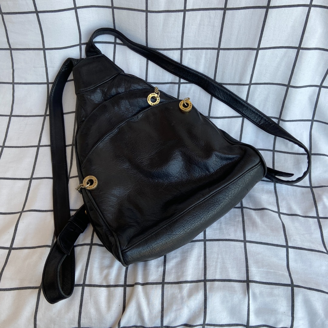 Perlina Mini Backpack - Black, Women's Fashion, Bags & Wallets ...