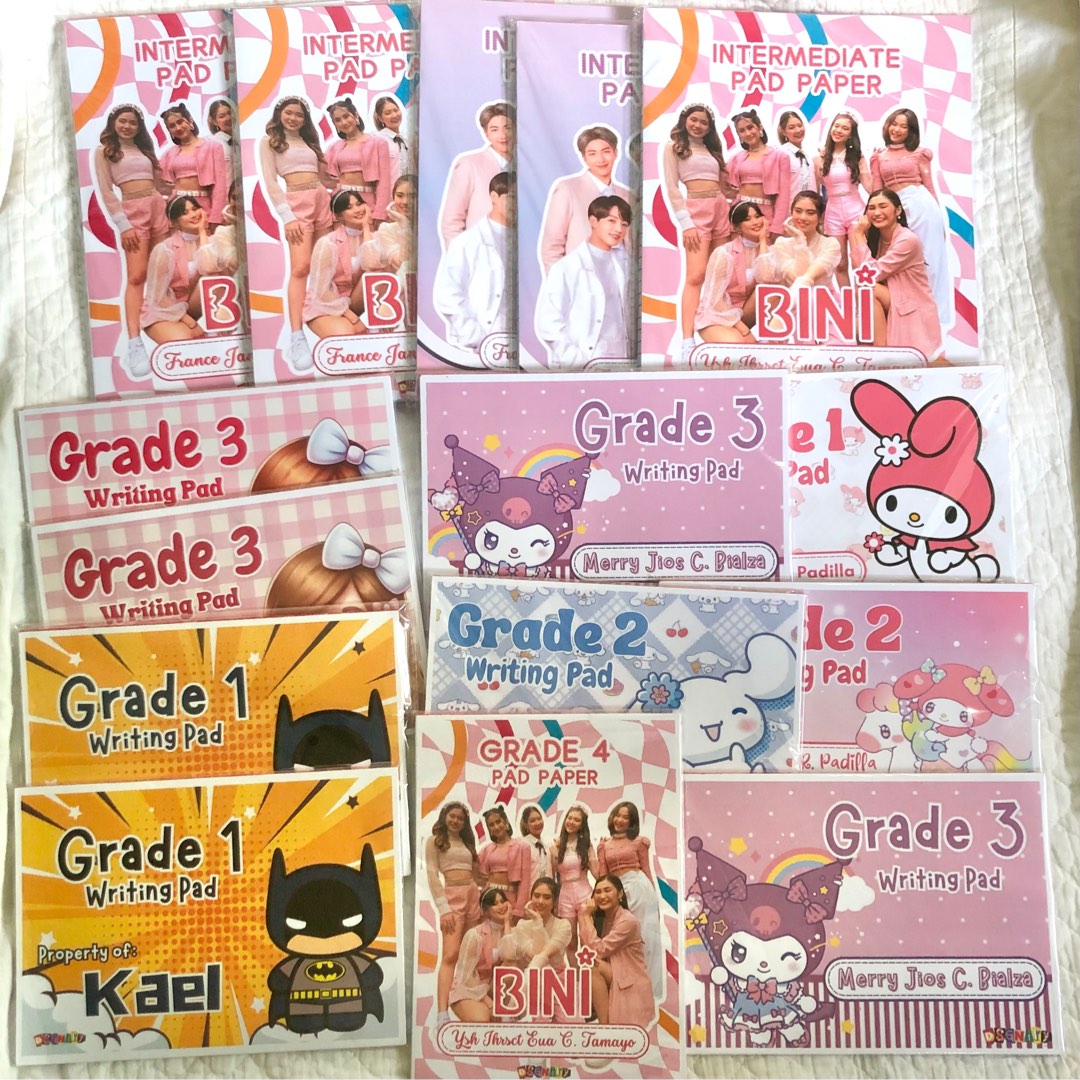 Personalized Writing Pad Paper, Hobbies & Toys, Stationary & Craft ...