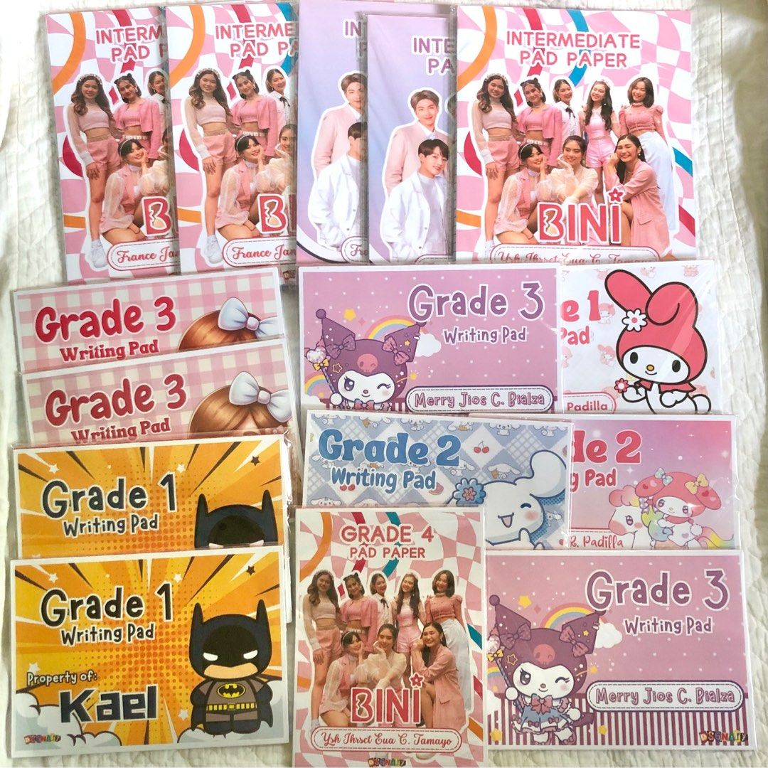 Personalized Writing Pad Paper, Hobbies & Toys, Stationary & Craft ...
