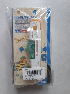 10x Whiper Mini Roller 6m Correction Tape Refill Packs, Hobbies & Toys ...