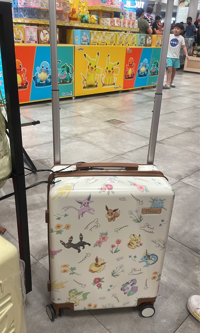 Pokemon cabin luggage, Hobbies & Toys, Travel, Luggage on Carousell