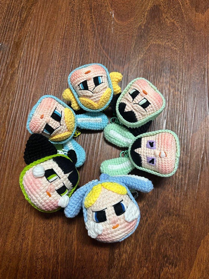 Powerpuff Girls crochet, Hobbies & Toys, Stationery & Craft, Handmade ...
