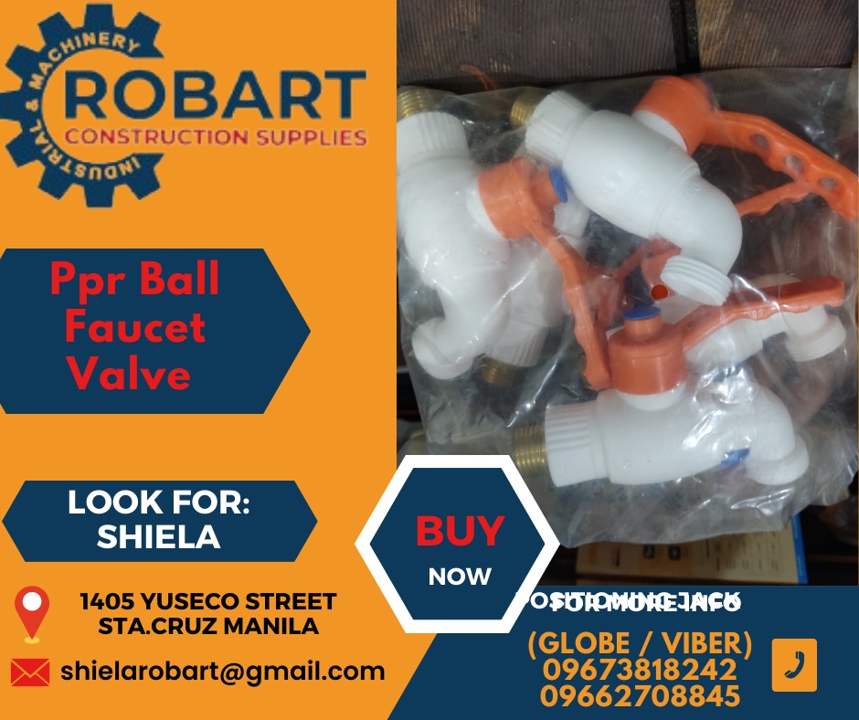 Ppr Ball Faucet Valve, Commercial & Industrial, Construction Tools ...