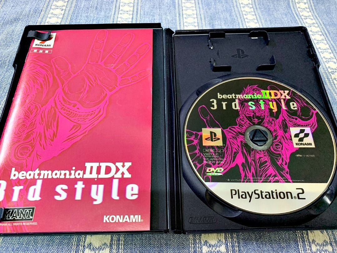 PS2 節奏DJ IIDX 3rd Style beatmania 狂熱節拍 PlayStation2 日版 G5, 電玩遊戲相關, 電玩 ...