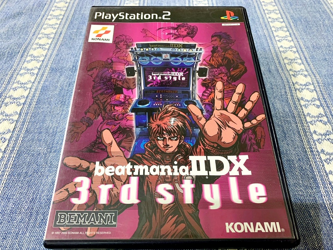 PS2 節奏DJ IIDX 3rd Style beatmania 狂熱節拍 PlayStation2 日版 G5, 電玩遊戲相關, 電玩 ...