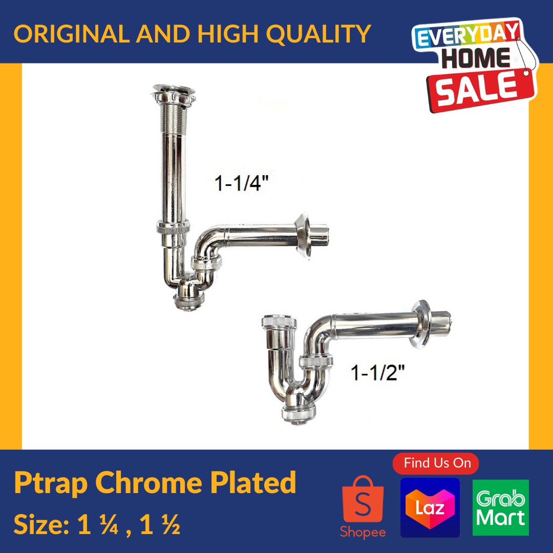 P-trap Chrome TWN, Furniture & Home Living, Home Improvement ...