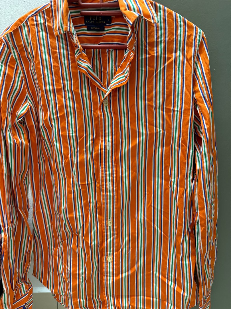 Ralph Lauren Custom Fit Shirt, Women's Fashion, Tops, Longsleeves on ...