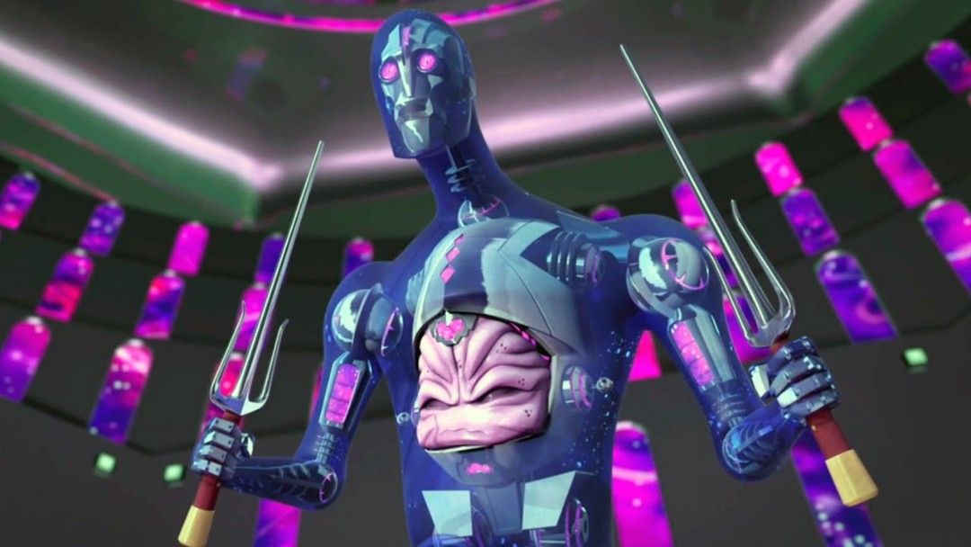 Rare TMNT 2012 Nickelodeon Teenage Mutant Ninja Turtles Kraang Action ...