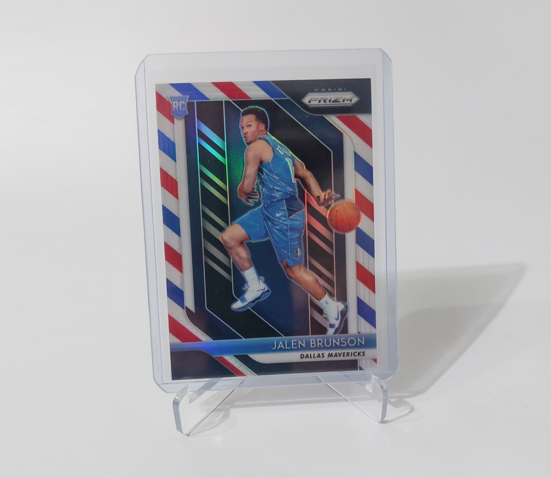 【RC】Jalen Brunson NBA basketball card RC 新人新秀 RED BLUE Rookies panini ...