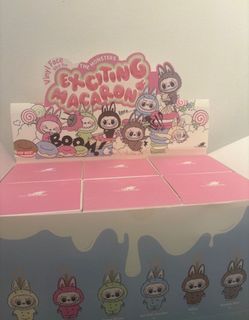 POPMART LABUBU CHESTNUT BROWN EXCITING MACARONS SECRET, Hobbies & Toys ...